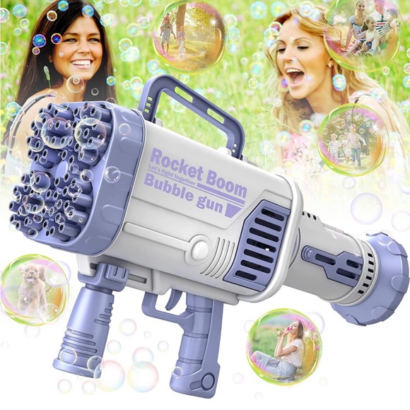 Toys | Bubble Machine Gun Purple | Poshmark